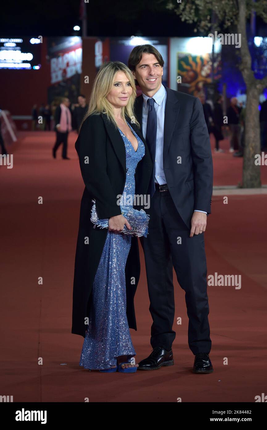 ROME, ITALY - OCTOBER 18: Caterina Baldini , Alessandro Onorato attend ...