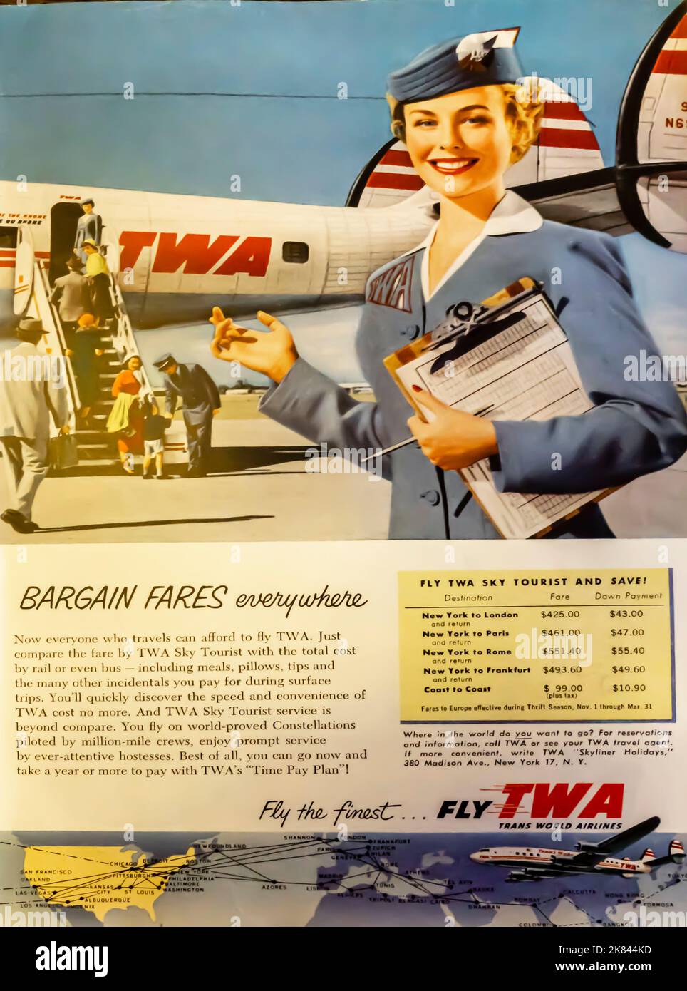 American airlines magazine commercial hi-res stock photography and ...