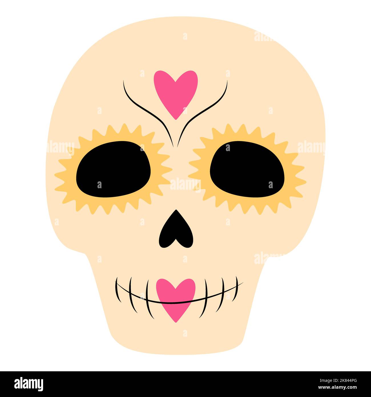 Day dead mexico symbol Cut Out Stock Images & Pictures - Alamy