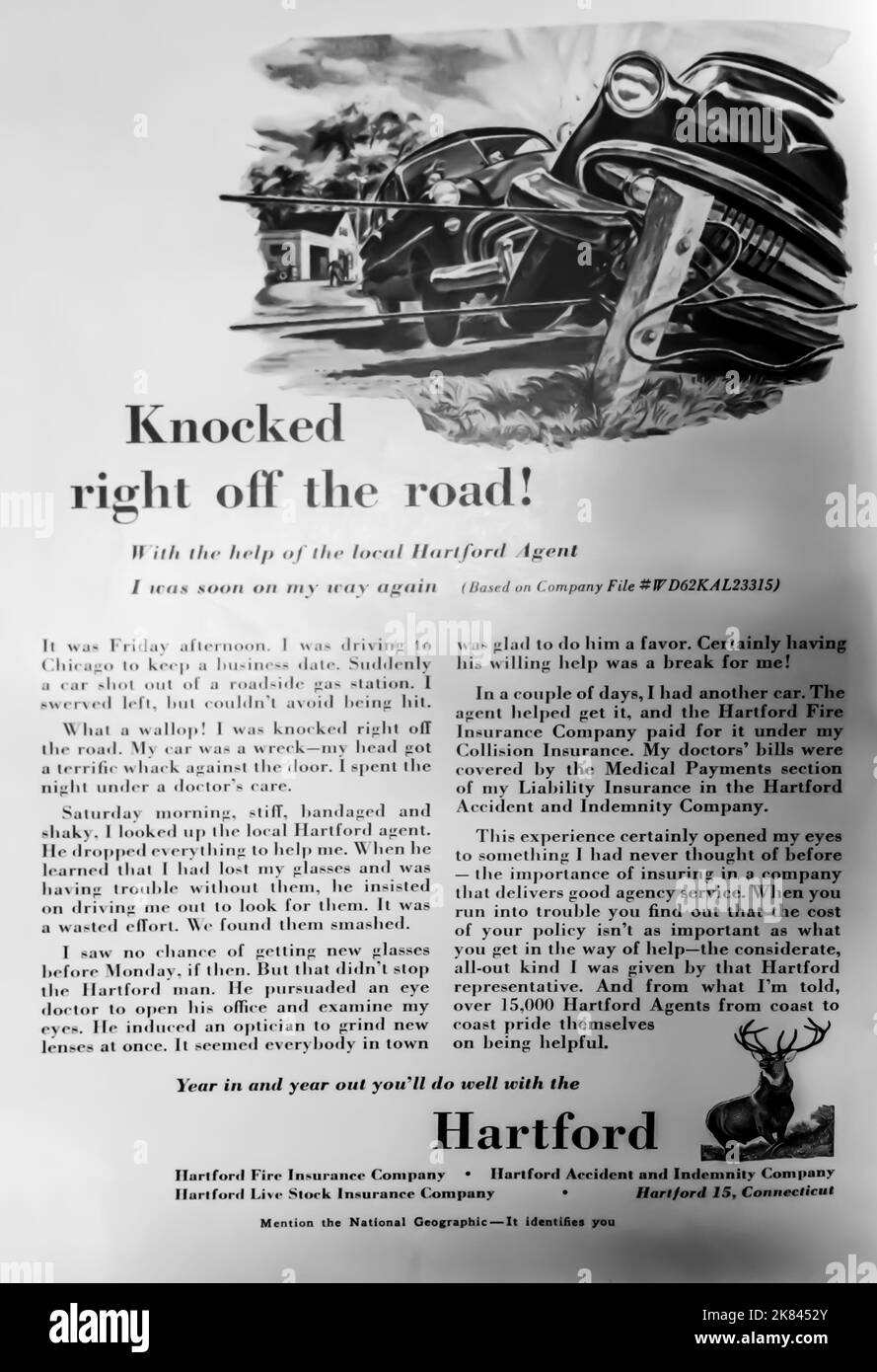 Insurance ads hi-res stock photography and images - Alamy