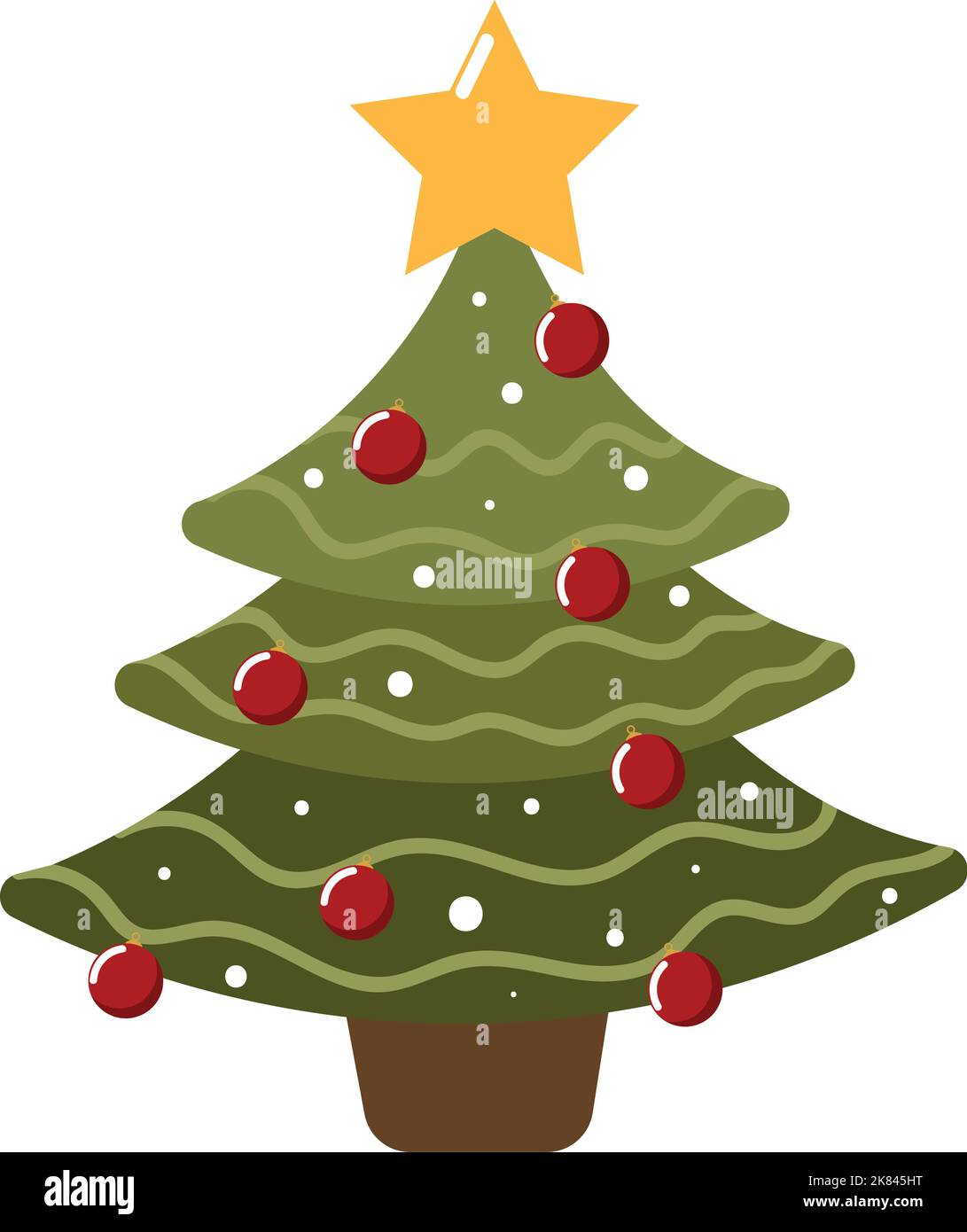 christmas tree icon Stock Vector Image & Art - Alamy