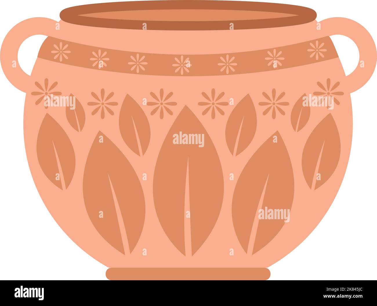 clay vase decoration Stock Vector Image & Art - Alamy
