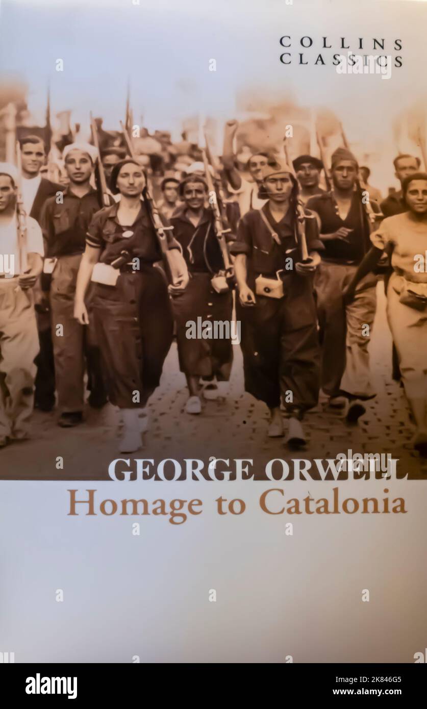 Homage to Catalonia - George Orwell - 1938 Stock Photo - Alamy