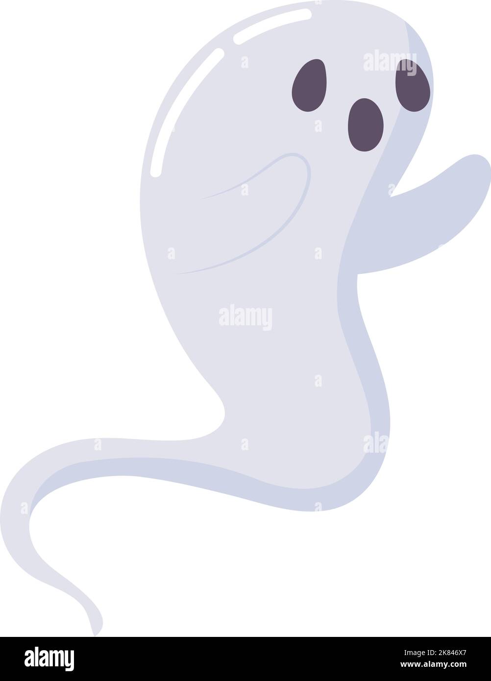 cute ghost character Stock Vector Image & Art - Alamy