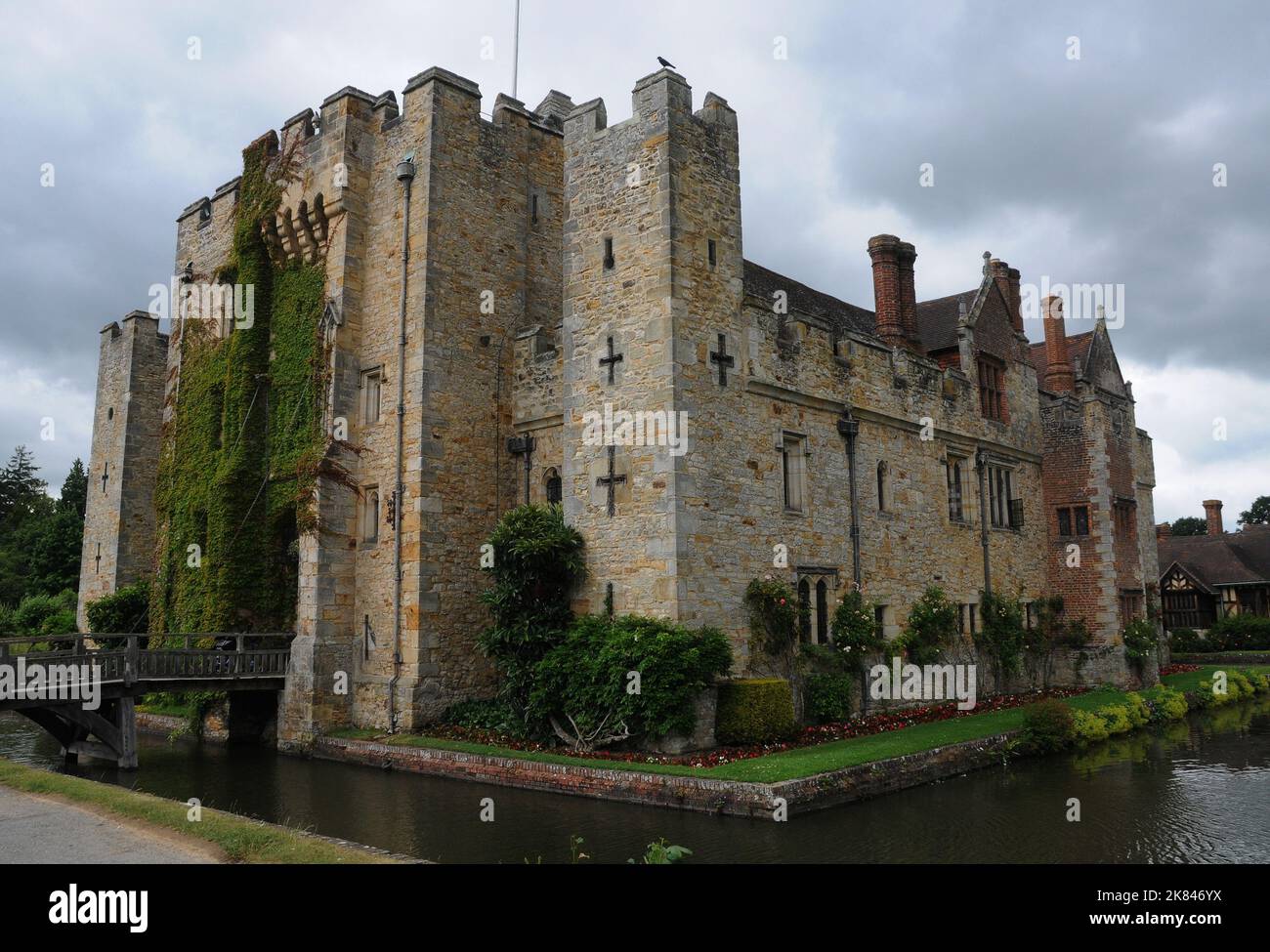 HEVER CASTLE,NEAR EDENBRIDGE, KENT. HOME OF ANNE BOLEYN. PIC MIKE ...