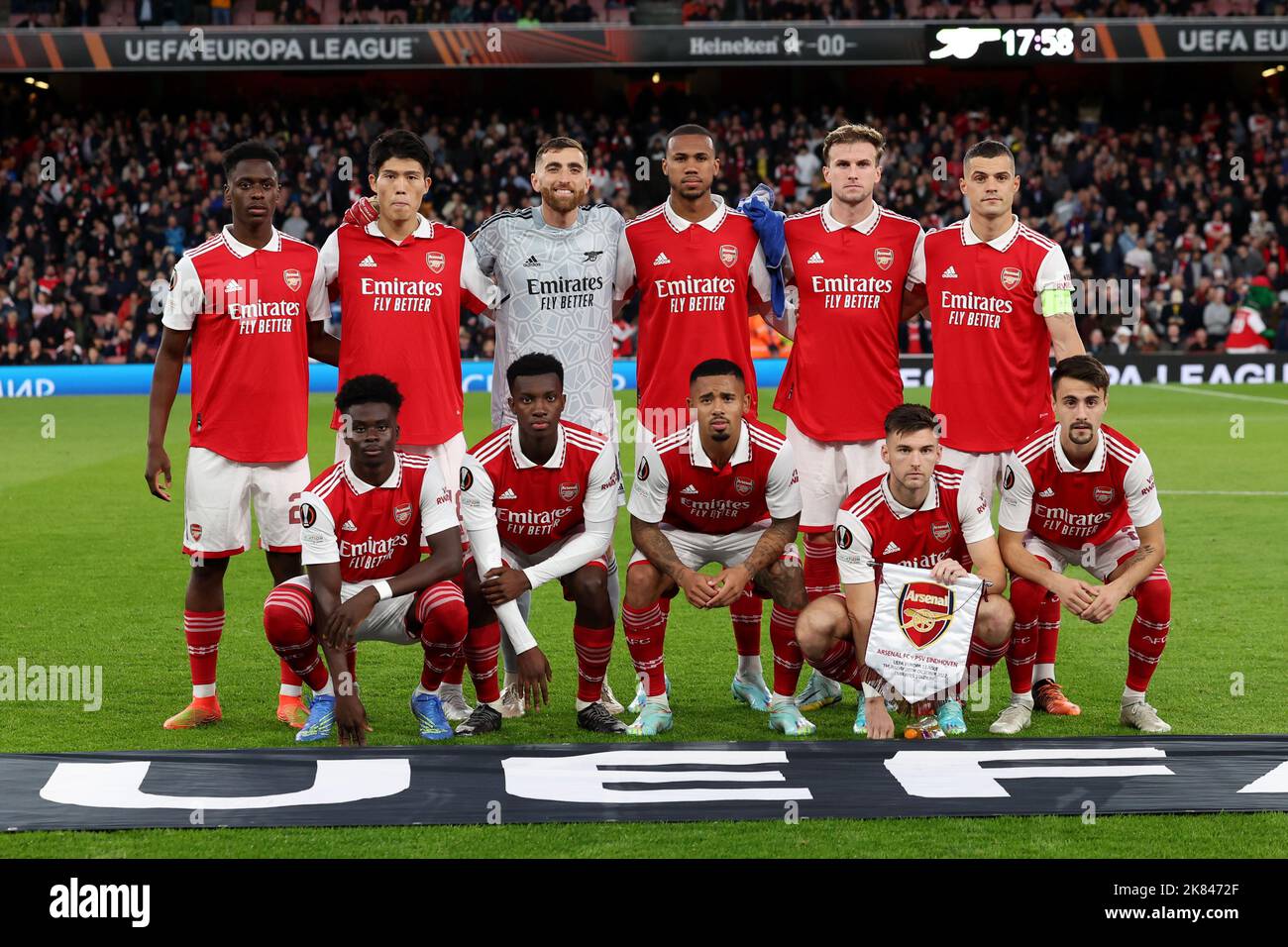 Arsenal 2022 team line up hi-res stock photography and images - Alamy