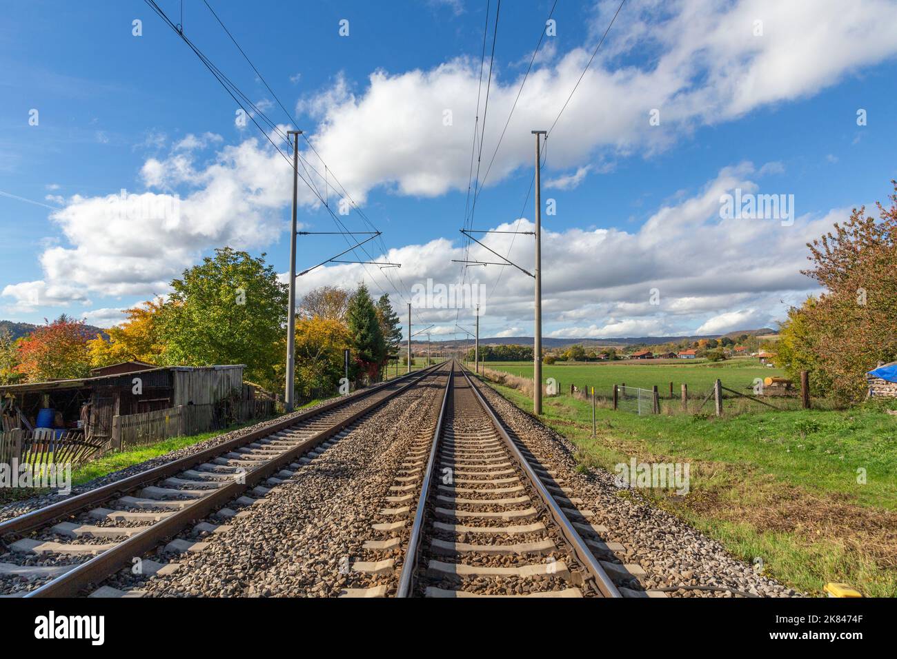 rails for the highspeed intercity train of the german Railway ...