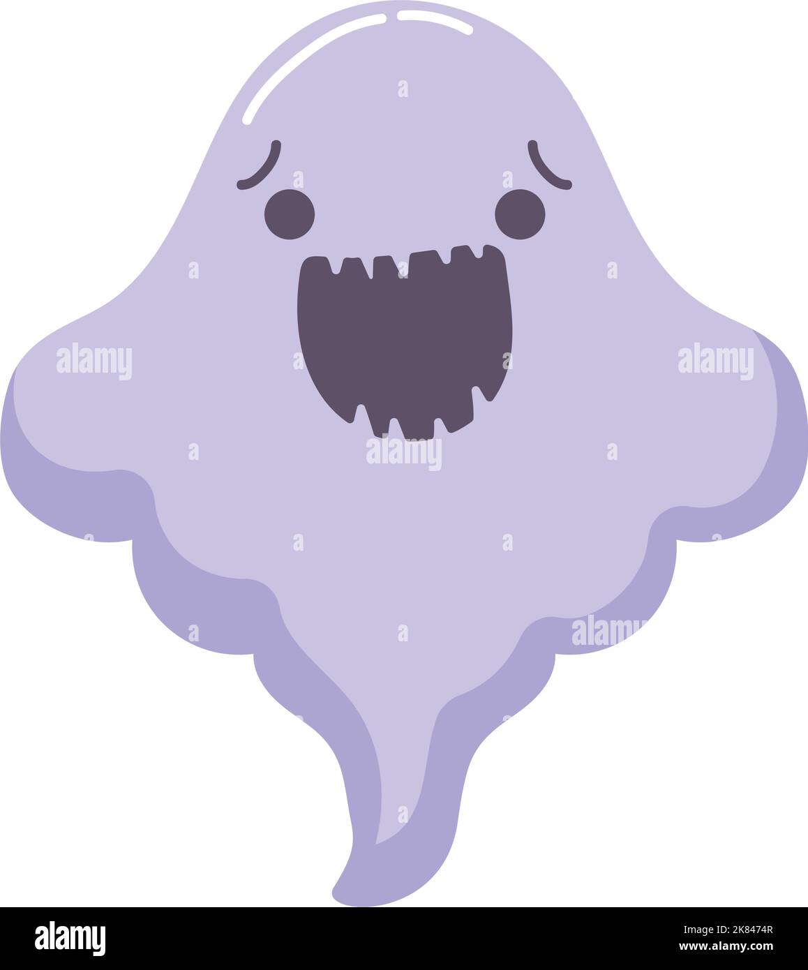 cute creepy ghost Stock Vector Image & Art - Alamy