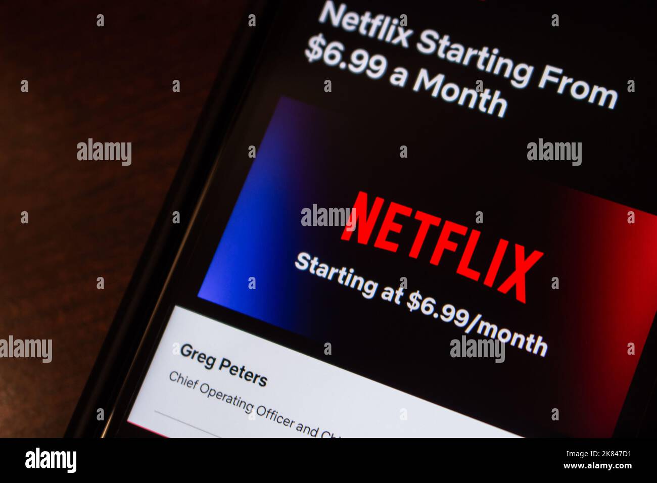 Netflix ads hi-res stock photography and images - Alamy