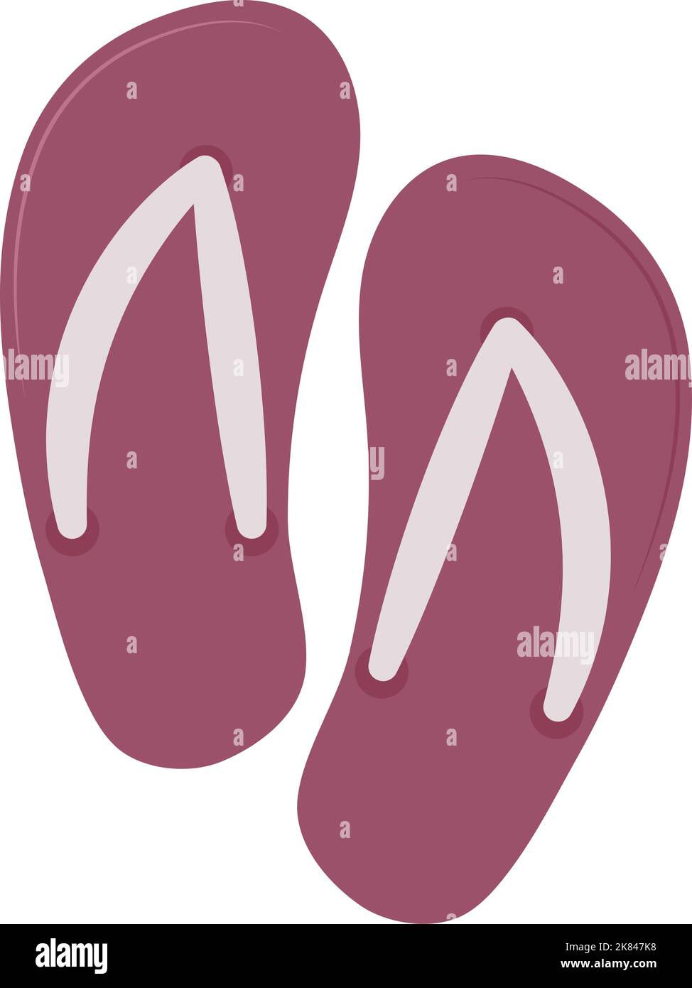 flip flops icon Stock Vector Image & Art - Alamy