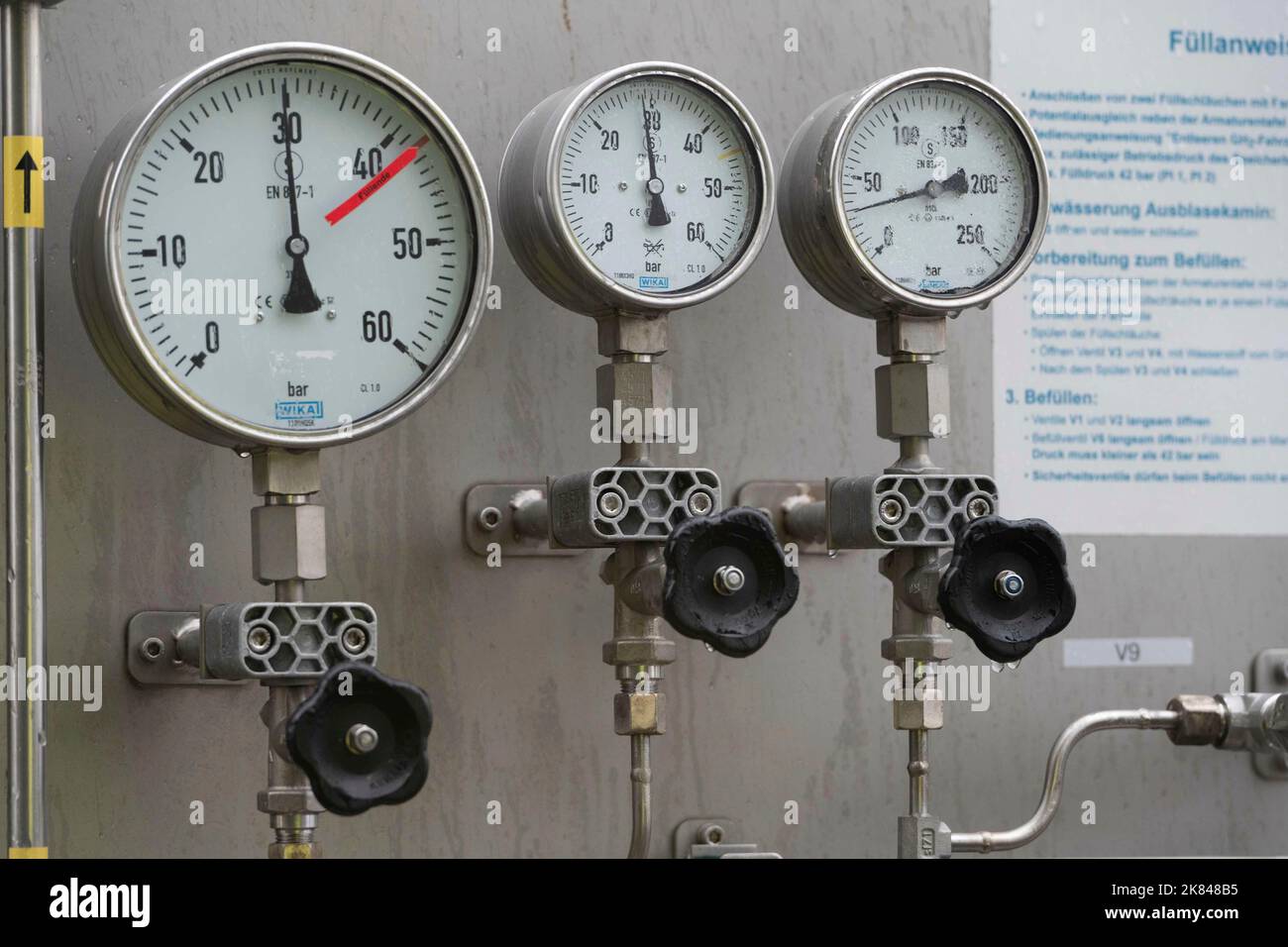 Control panel, control panel, control panel, fittings of the system ...