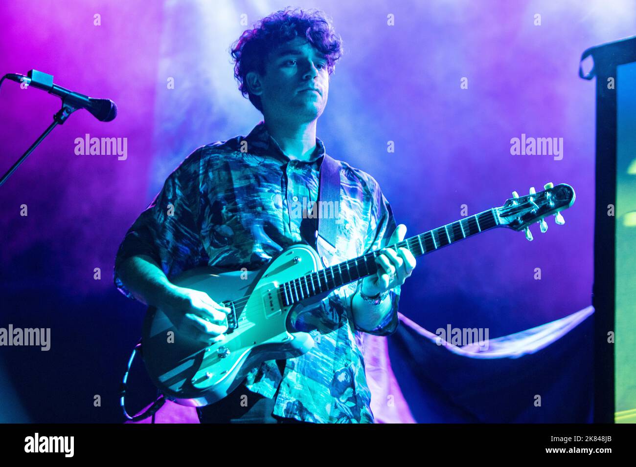 Milan Italy. 20 October 2022. The British duo THE KVB performs live on ...