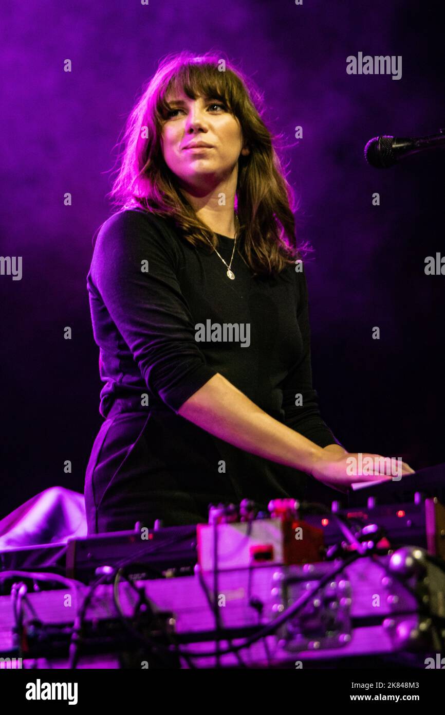 Milan Italy. 20 October 2022. The British duo THE KVB performs live on ...