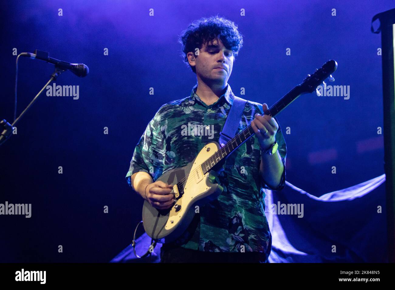 Milan Italy. 20 October 2022. The British duo THE KVB performs live on ...