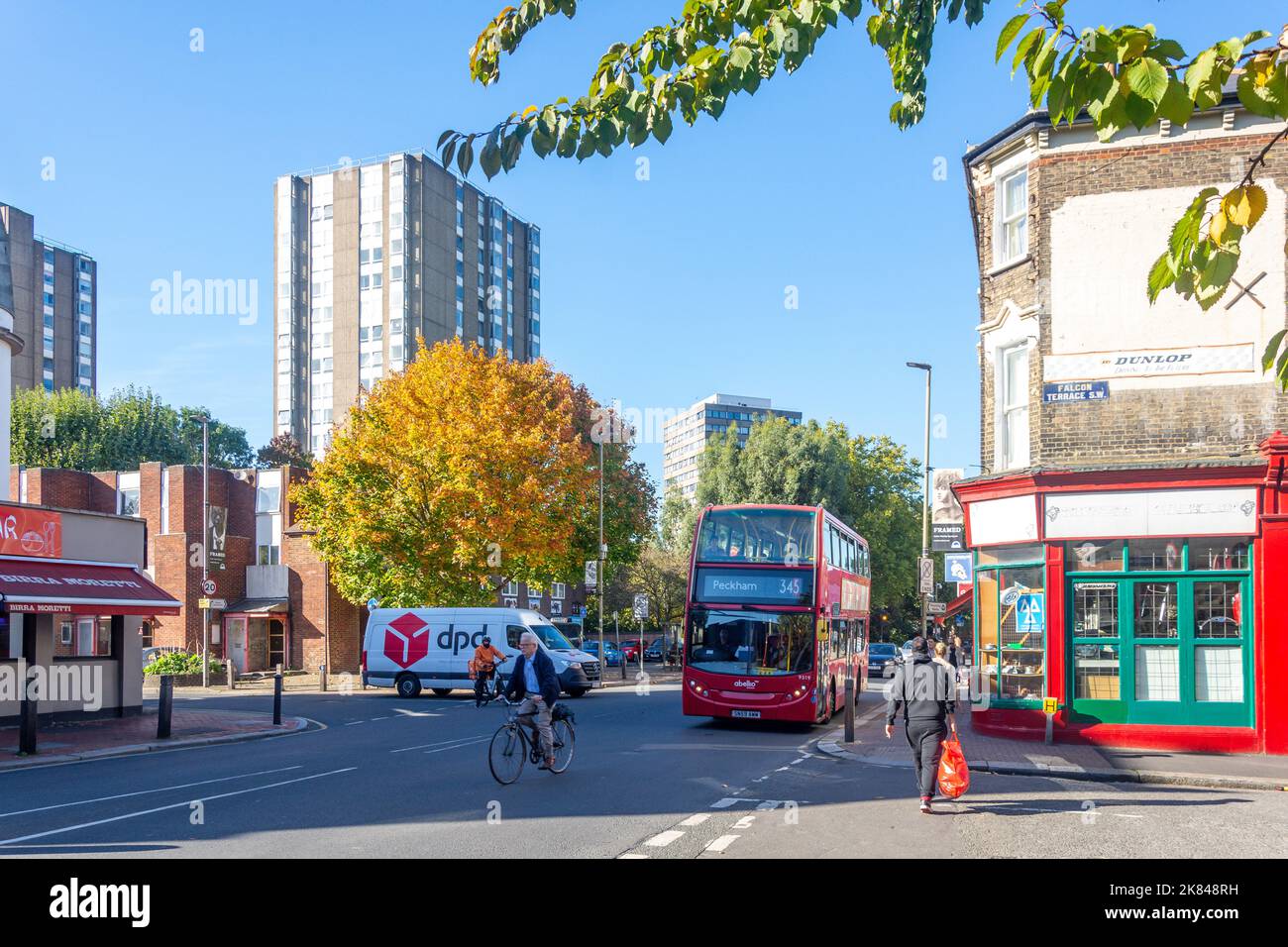 Falcon Road, Battersea, London Borough of Wandsworth, Greater London ...