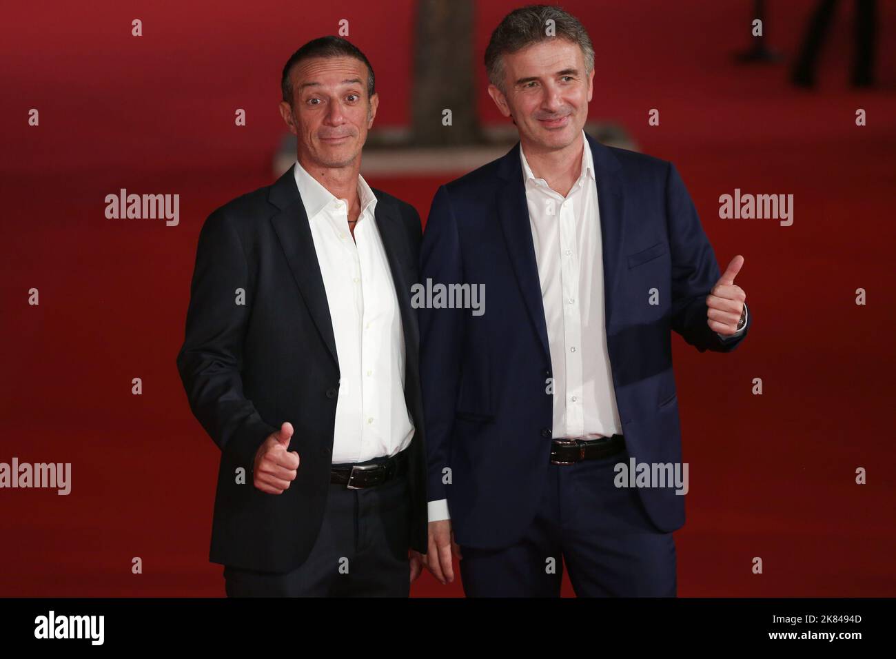 Rome, Italy. 20th Oct, 2022. (l) Salvo Ficarra and (r) Valentino Picone ...
