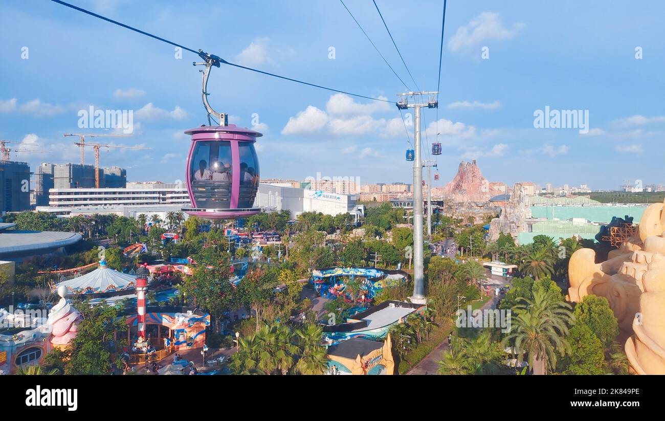 SHANGHAI, CHINA - JULY 30, 2022 - Shanghai Haichang Ocean Park, a ...