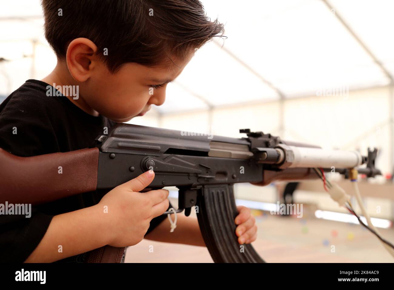 Commander booth hi-res stock photography and images - Alamy