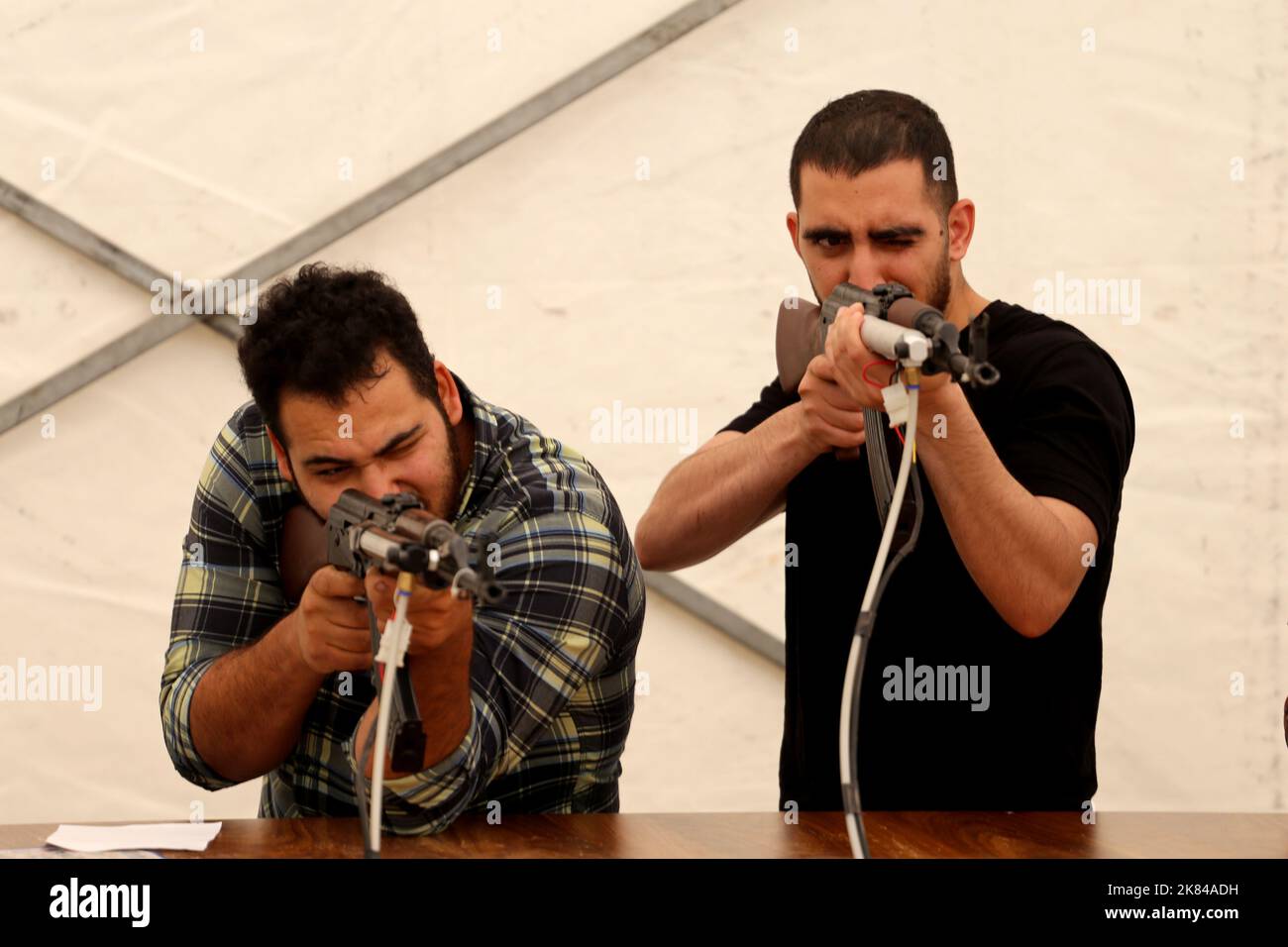 October 20, 2022, Tehran, Tehran, Iran: Iranian visitors practice ...
