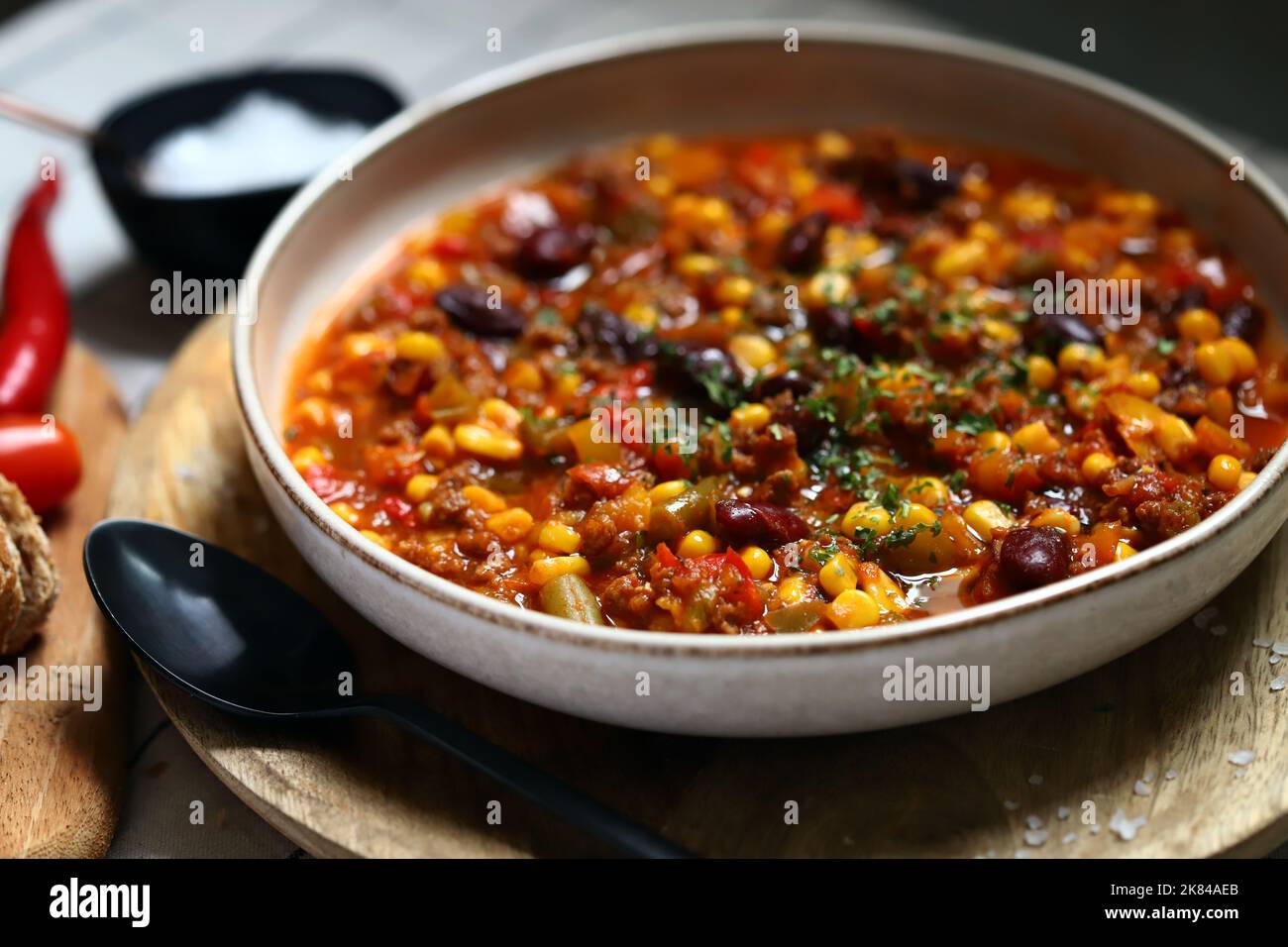 Mexican cuisine chilli con hi-res stock photography and images - Alamy