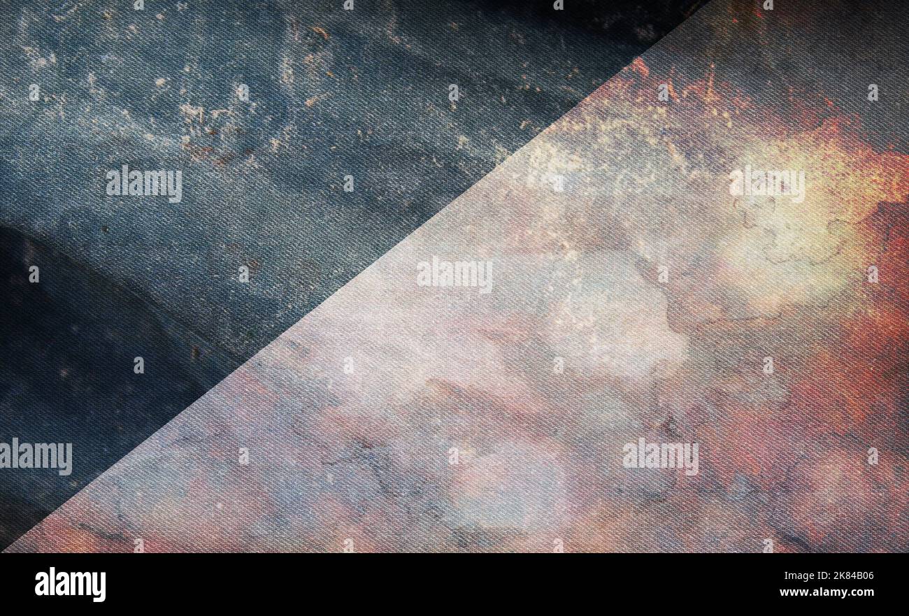 retro flag of Cospaia, Europe with grunge texture. flag representing ...