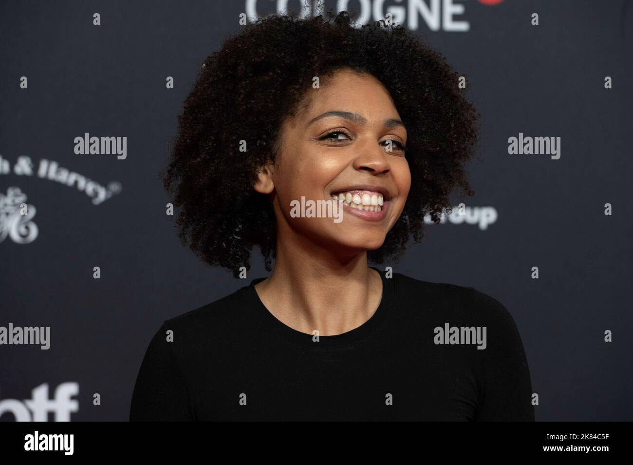 Cologne, Germany. 20th Oct, 2022. Kaddi WANDAOGO, actress, red carpet ... Cologne, Germany. 20th Oct, 2022. Kaddi WANDAOGO, actress, red carpet ...