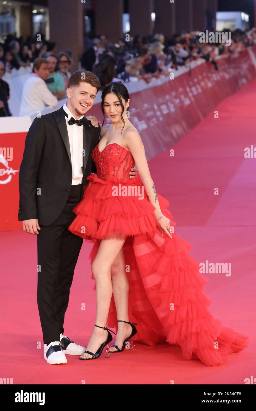 Rome, Italy. 20th Oct, 2022. Rome Cinema Fest 2022. Rome Film Fest. Red ...