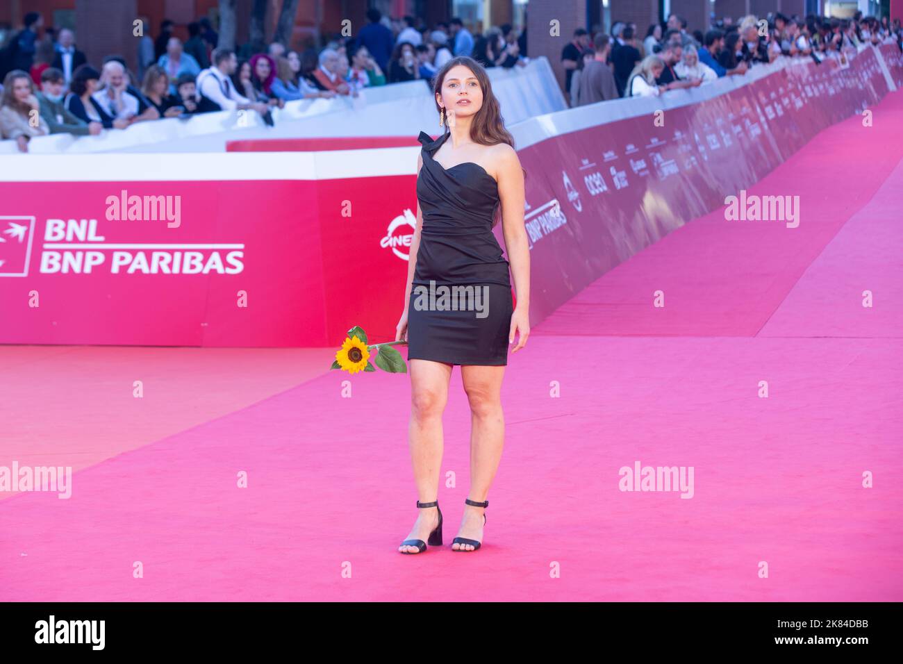Ukrainian actress Anisia Stasevich attends the red carpet of the film ...