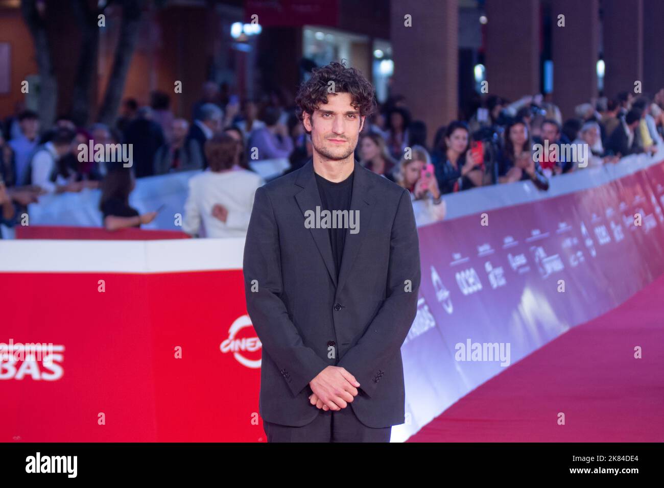 French actor Louis Garrel attends the red carpet during eighth day of ...