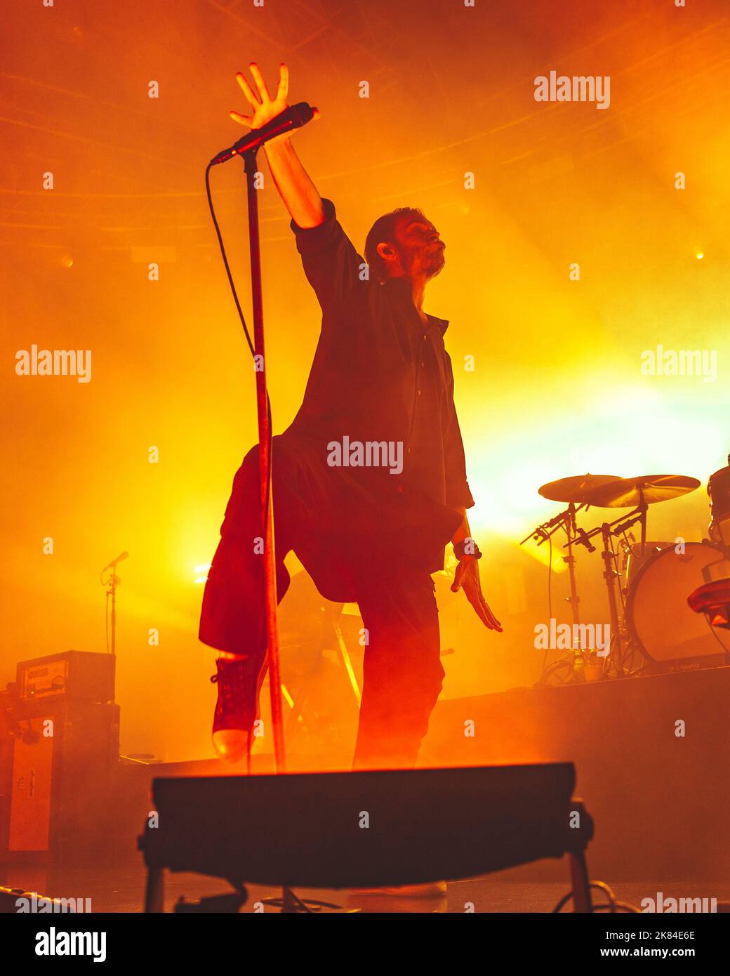 Milan, Italy, 20th Oct 2022. Editors perform live at Fabrique in Milan ...