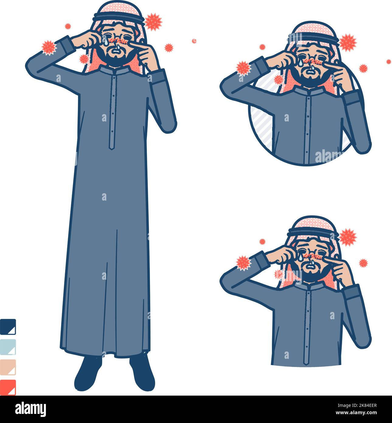 Nose length Stock Vector Images - Alamy