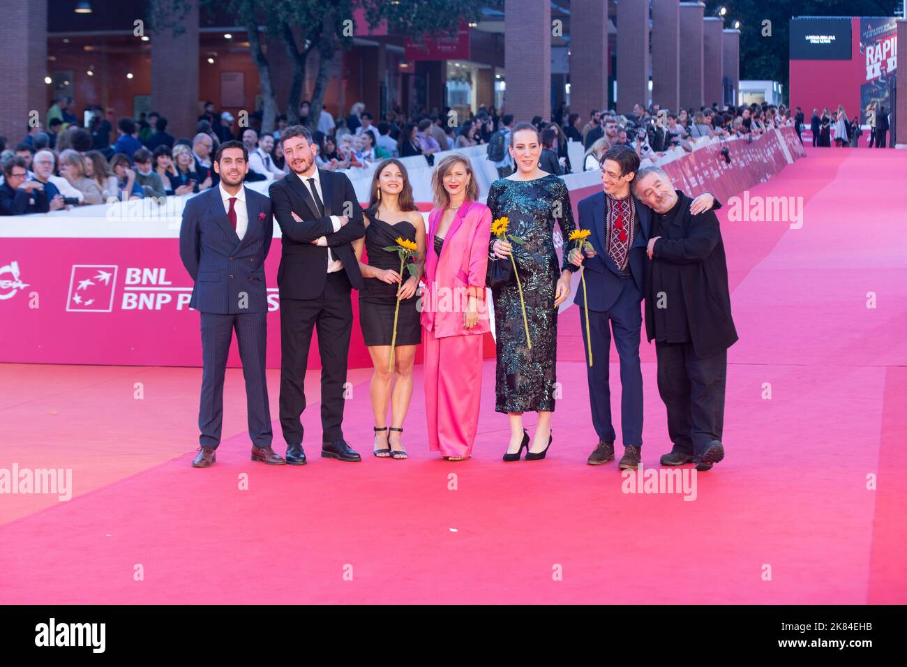 October 20, 2022, Rome, RM, Italy: Cast attends the red carpet of the ...