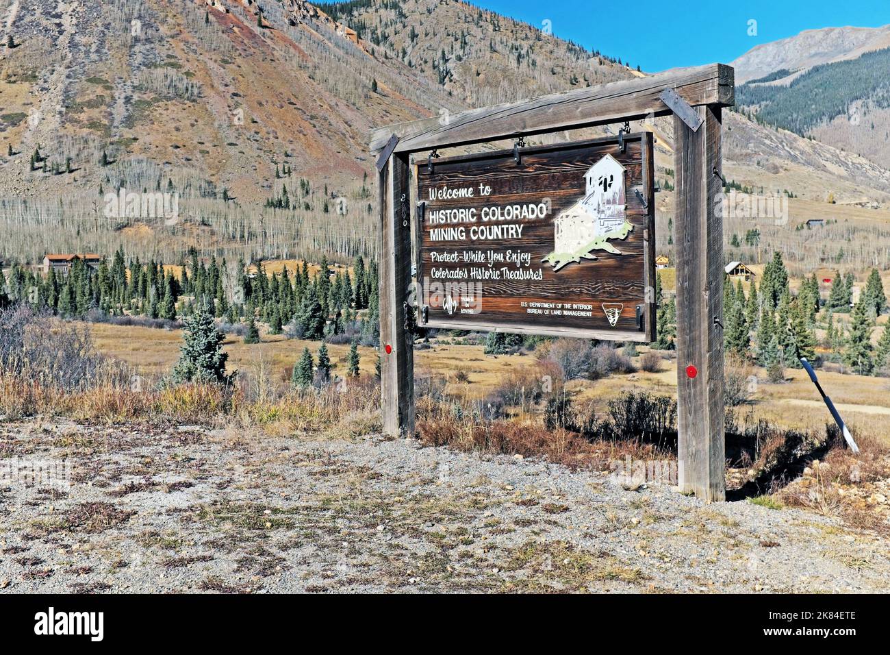 Colorado welcome sign hi-res stock photography and images - Alamy