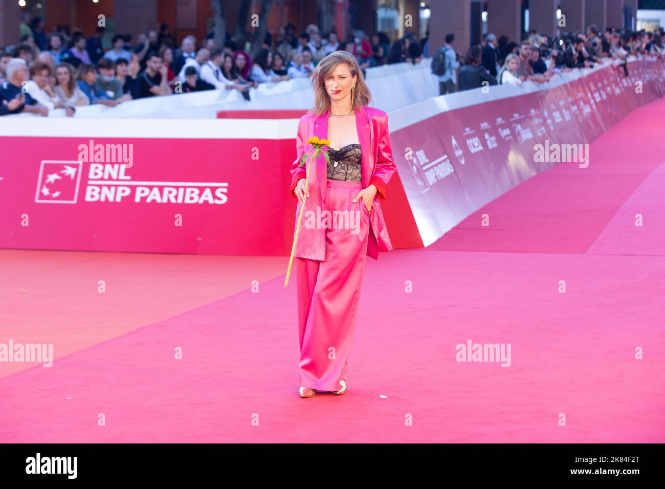 October 20, 2022, Rome, RM, Italy: Emilie Karpel attends the red carpet ...
