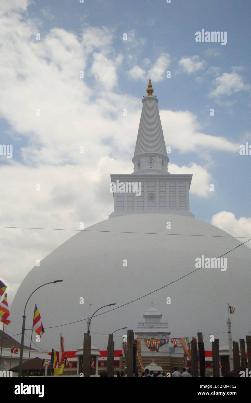 Anuradhapura buddha stupa sri lanka hi-res stock photography and images ...