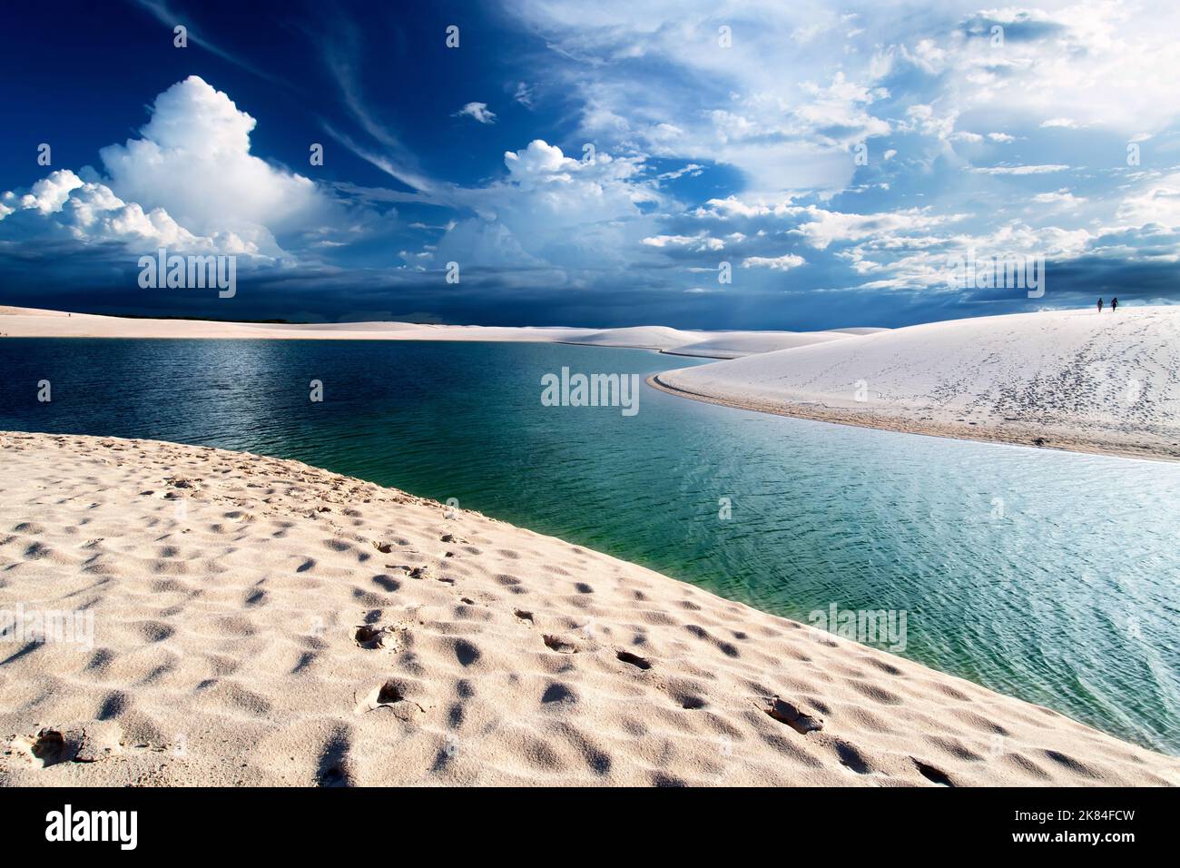 Lencois Maranhenses is National Park in the state of Maranhao, Brazil ...