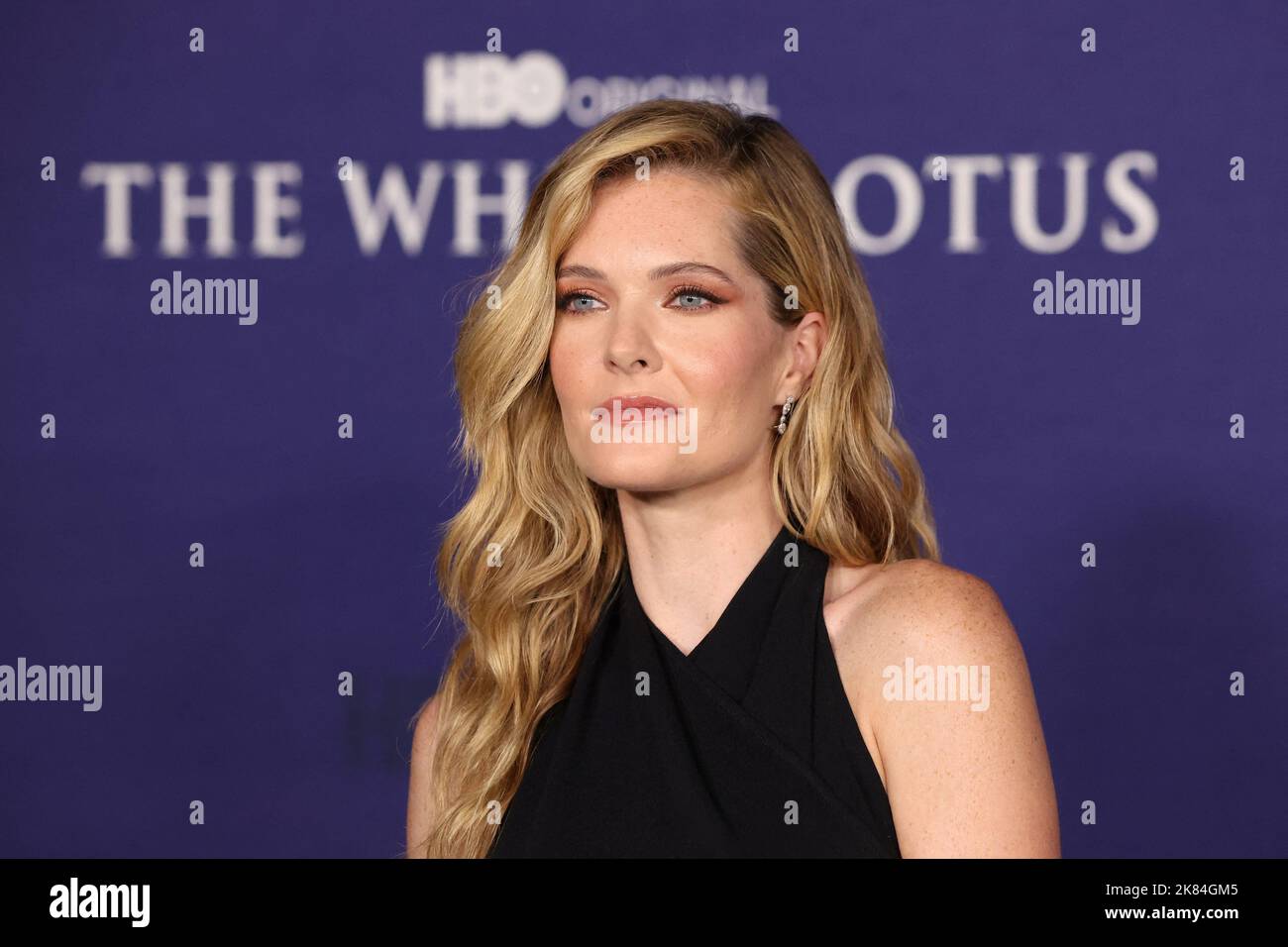 Meghann fahy white lotus hi-res stock photography and images - Alamy