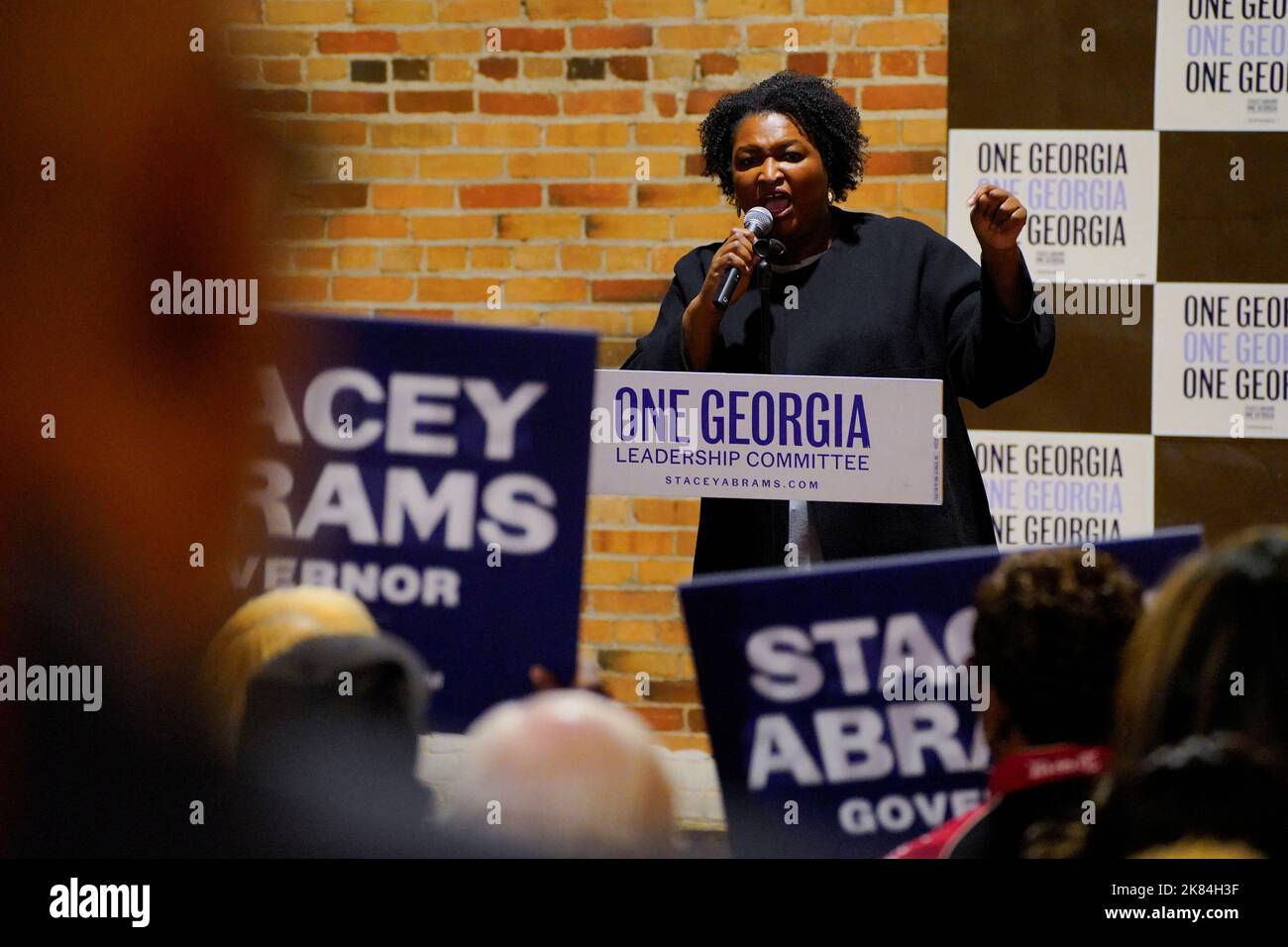Stacey abrams rally hi-res stock photography and images - Alamy
