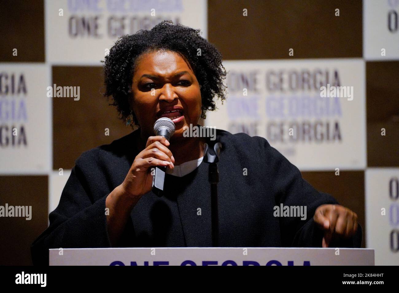 Stacey abrams rally hi-res stock photography and images - Alamy