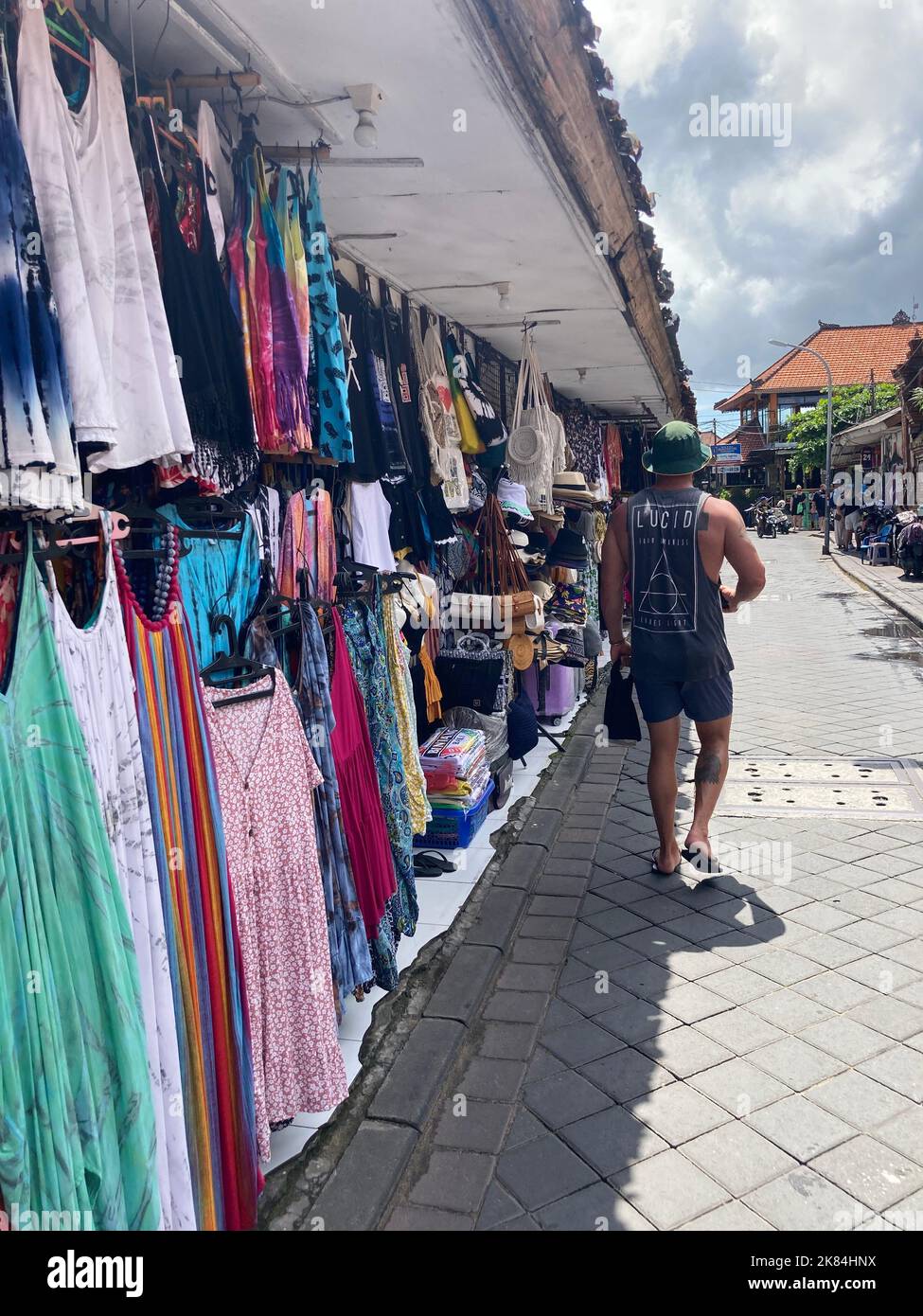 Indonesia bali kuta poppies lane hi-res stock photography and images ...