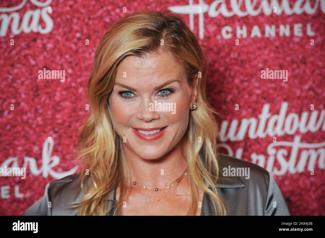 Alison Sweeney attends Hallmark's Countdown to Christmas red carpet at ...