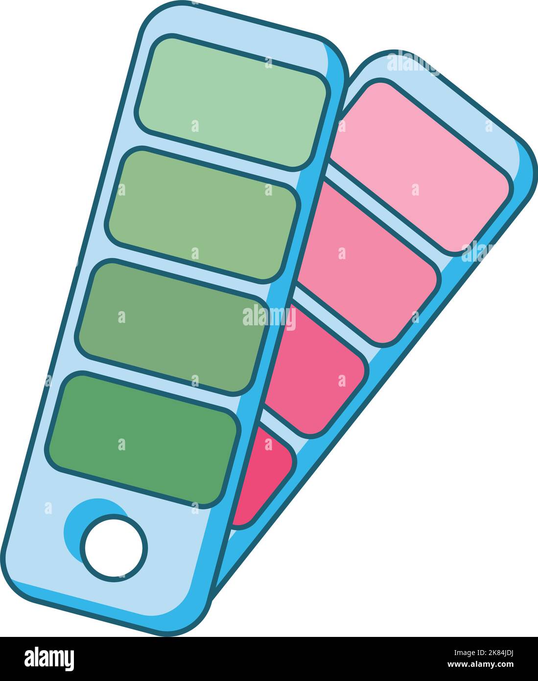 design colour swatches Stock Vector Image & Art - Alamy