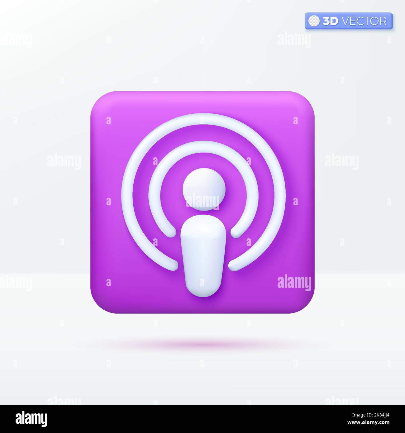 Podcast icon symbols. Story, Music, Lifestyle, Business, Society, kid ...