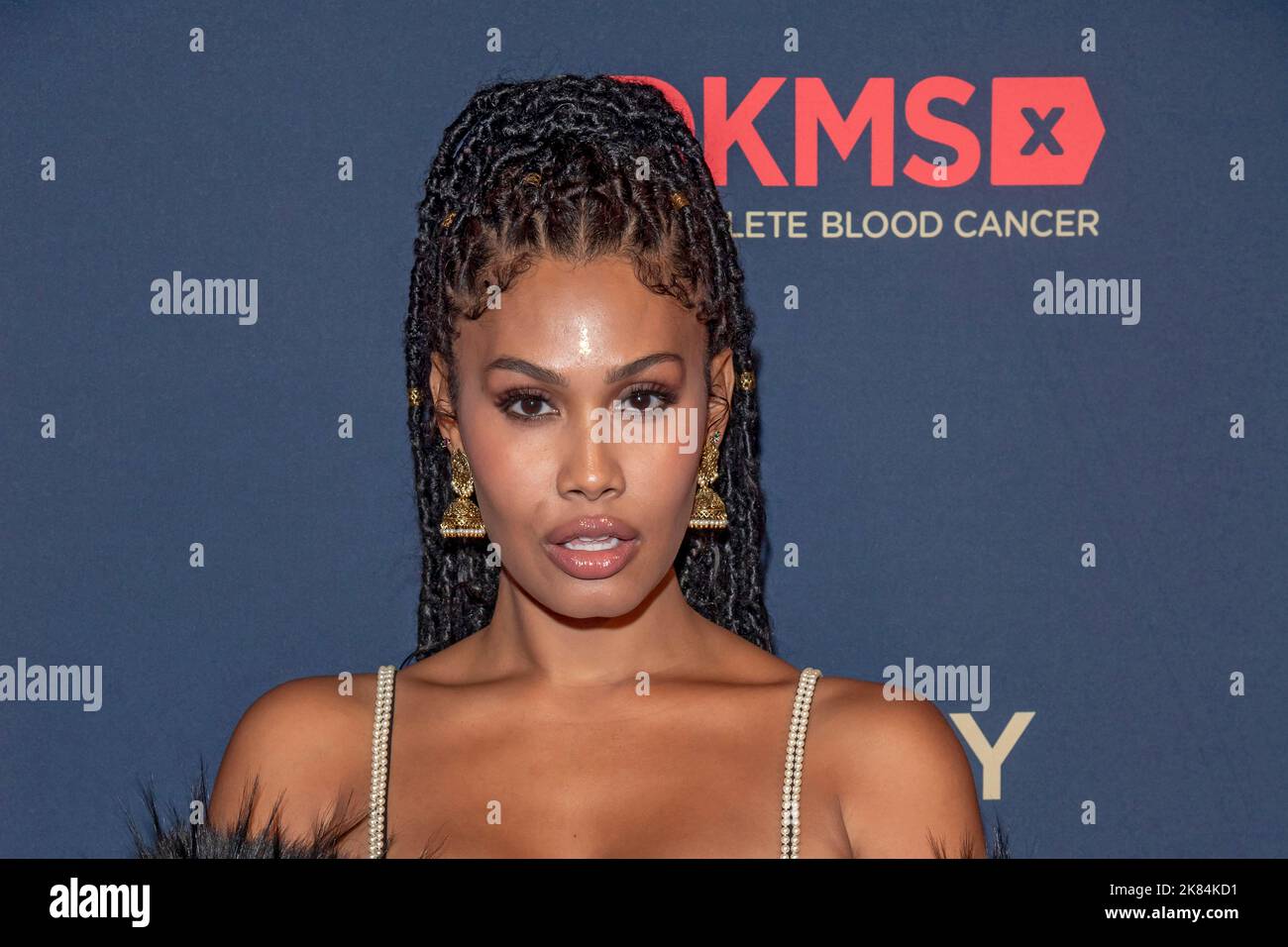 New York, USA. 20th Oct, 2022. NEW YORK, NEW YORK - OCTOBER 20: Leyna ...