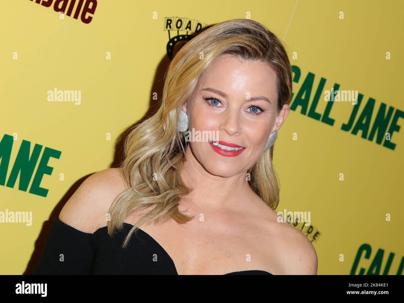 Elizabeth Banks arrives at The Call Jane Premiere held at The Skirball ...
