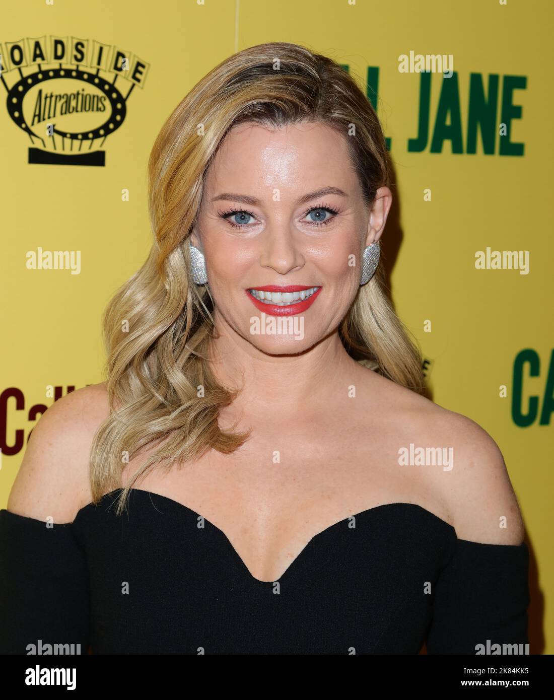 Elizabeth Banks arrives at The Call Jane Premiere held at The Skirball ...