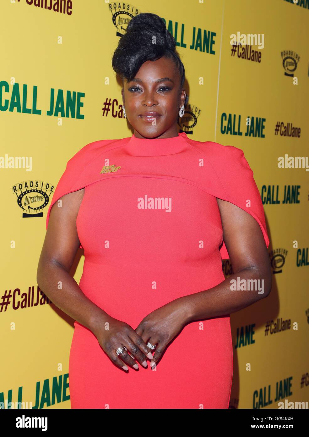 Los Angeles, USA. 20th Oct, 2022. Wumni Mosaku arrives at The Call Jane ...