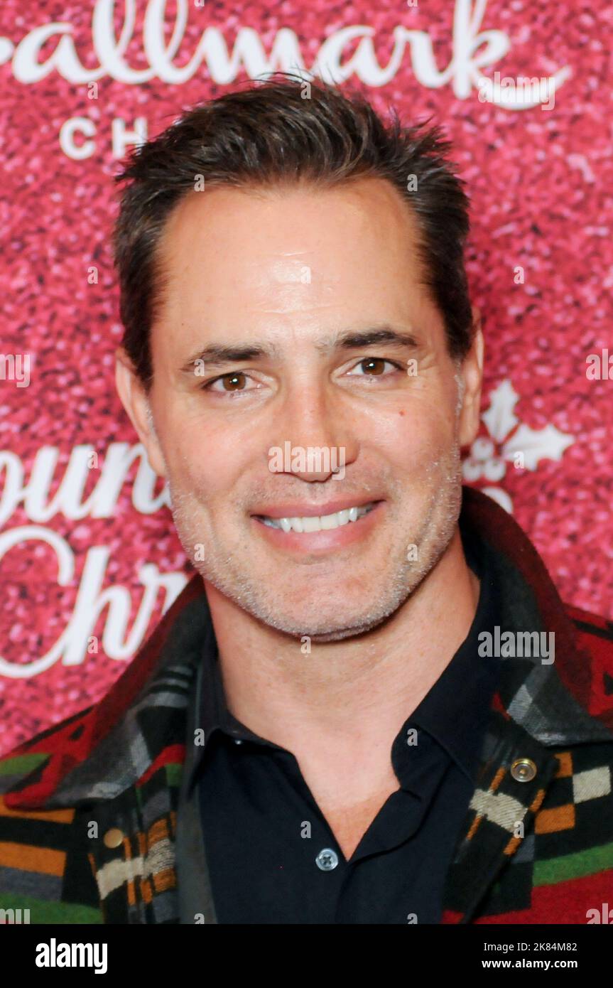 Victor Webster attends Hallmark's Countdown to Christmas red carpet at ...
