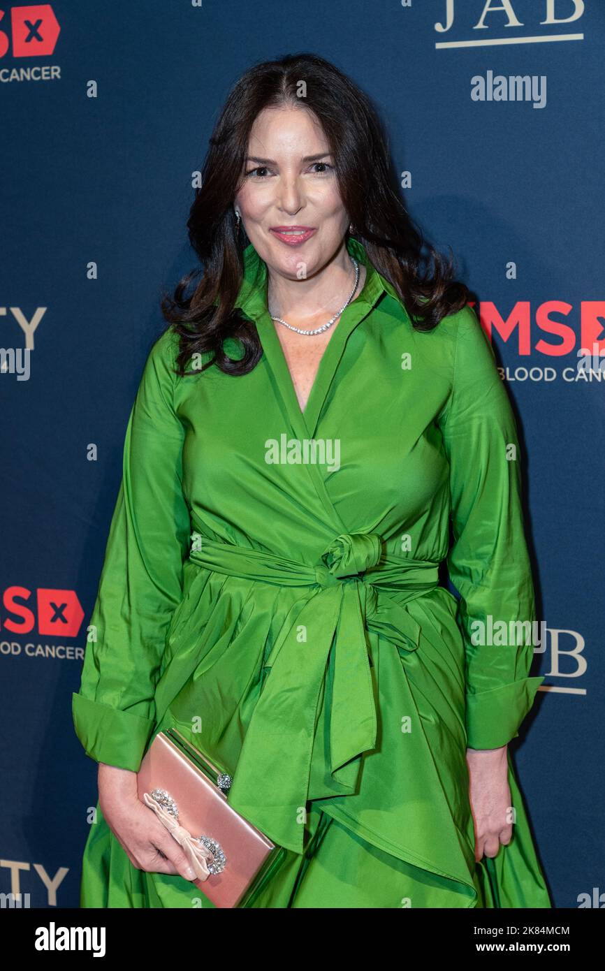 Ann Caruso attends DKMS annual gala 2022 at Cipriani Wall Street on ...
