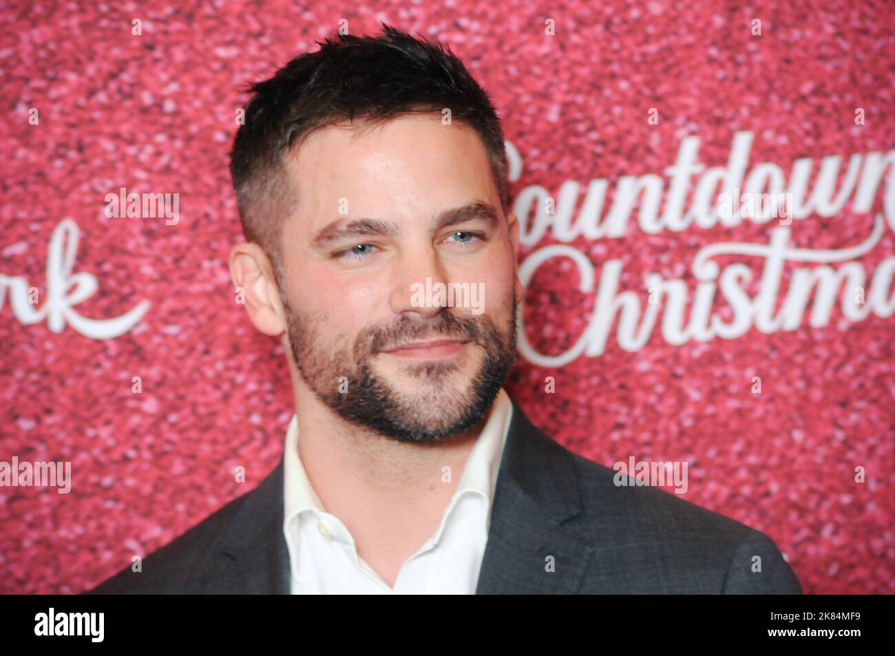 Brant Daugherty attends Hallmark's Countdown to Christmas red carpet at ...